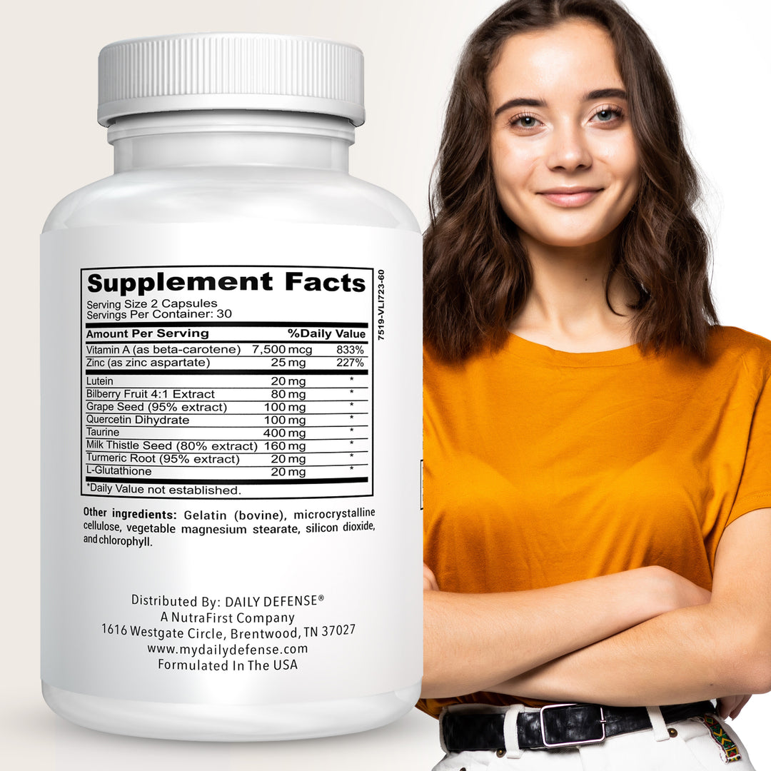 DAILY DEFENSE® EYE HEALTH Vision Support Formula – Daily Defense