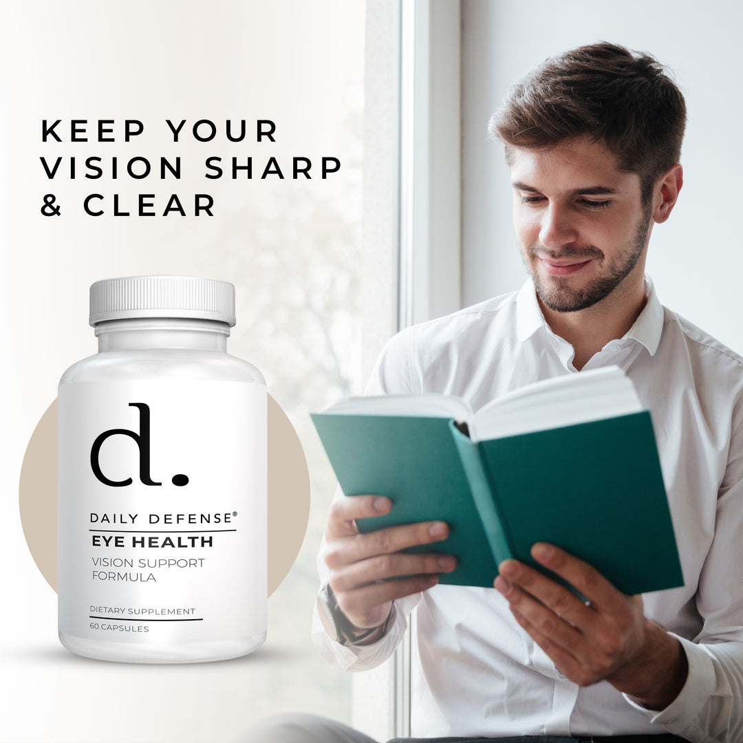 DAILY DEFENSE® EYE HEALTH Vision Support Formula – Daily Defense