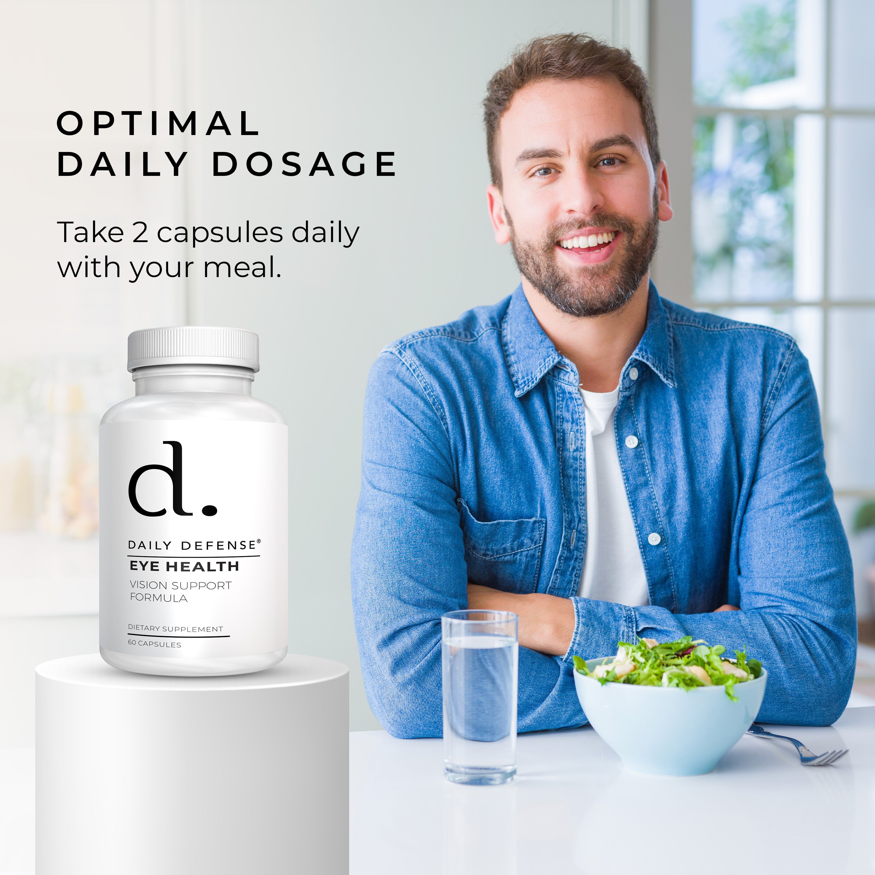 DAILY DEFENSE® EYE HEALTH Vision Support Formula – Daily Defense
