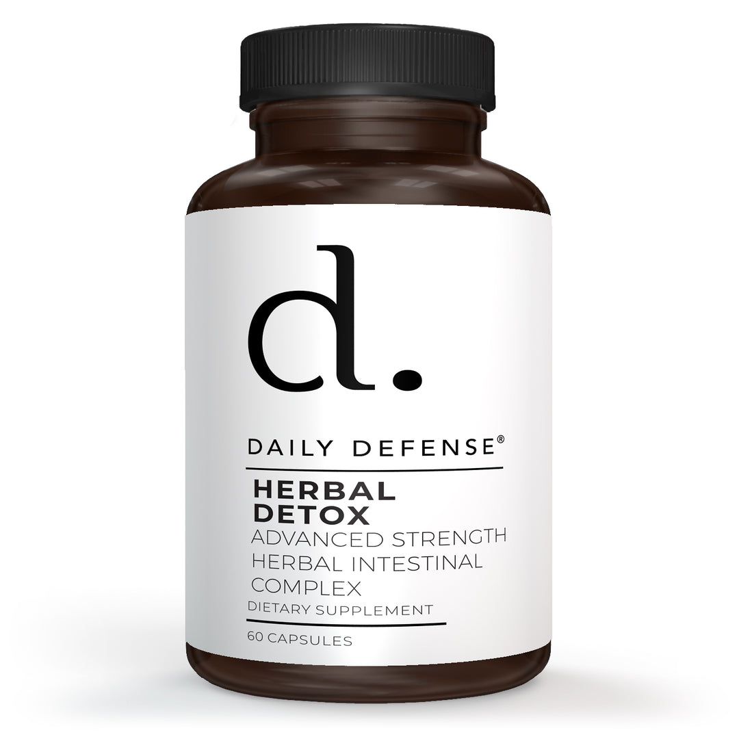 DAILY DEFENSE® PARASITE COMPLEX Herbal Detox Advanced Strength Herbal ...