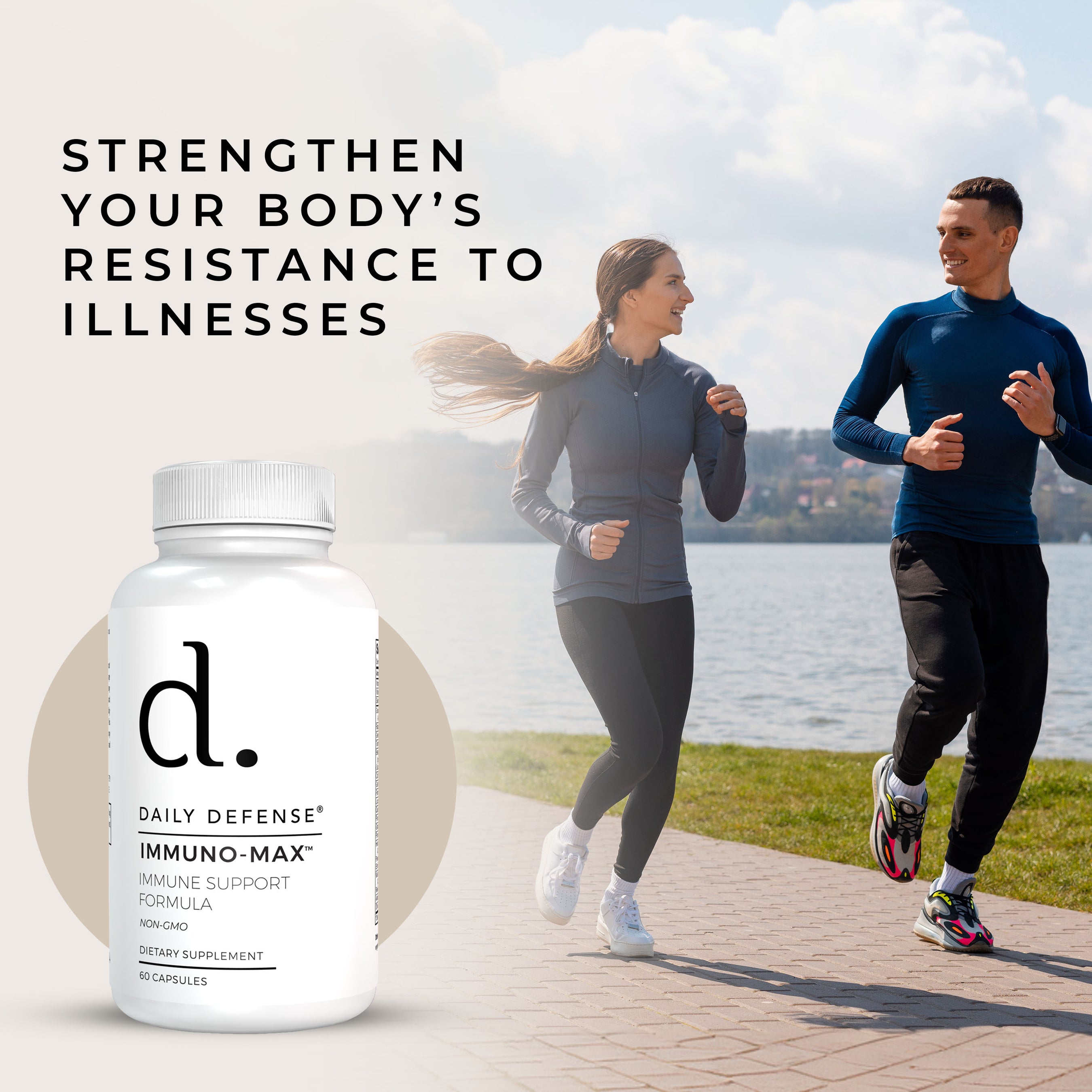 Immune Support Supplement: IMMUNO-MAX™ Immune Support Non-GMO – Daily ...